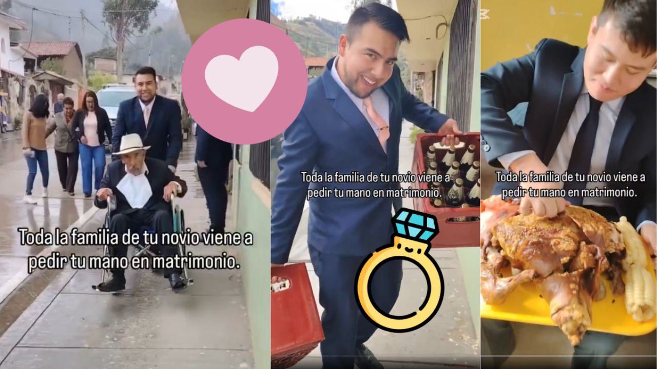¡Si no es así, mejor nadota! Así se pide matrimonio en México, con todo ...