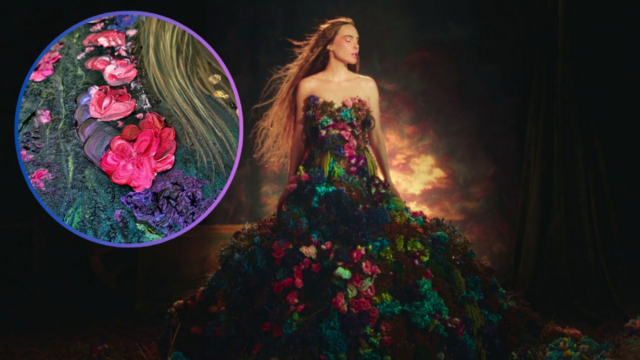 ‘Indómita’ y musa: Belinda inspira pintura de su más reciente álbum en ...